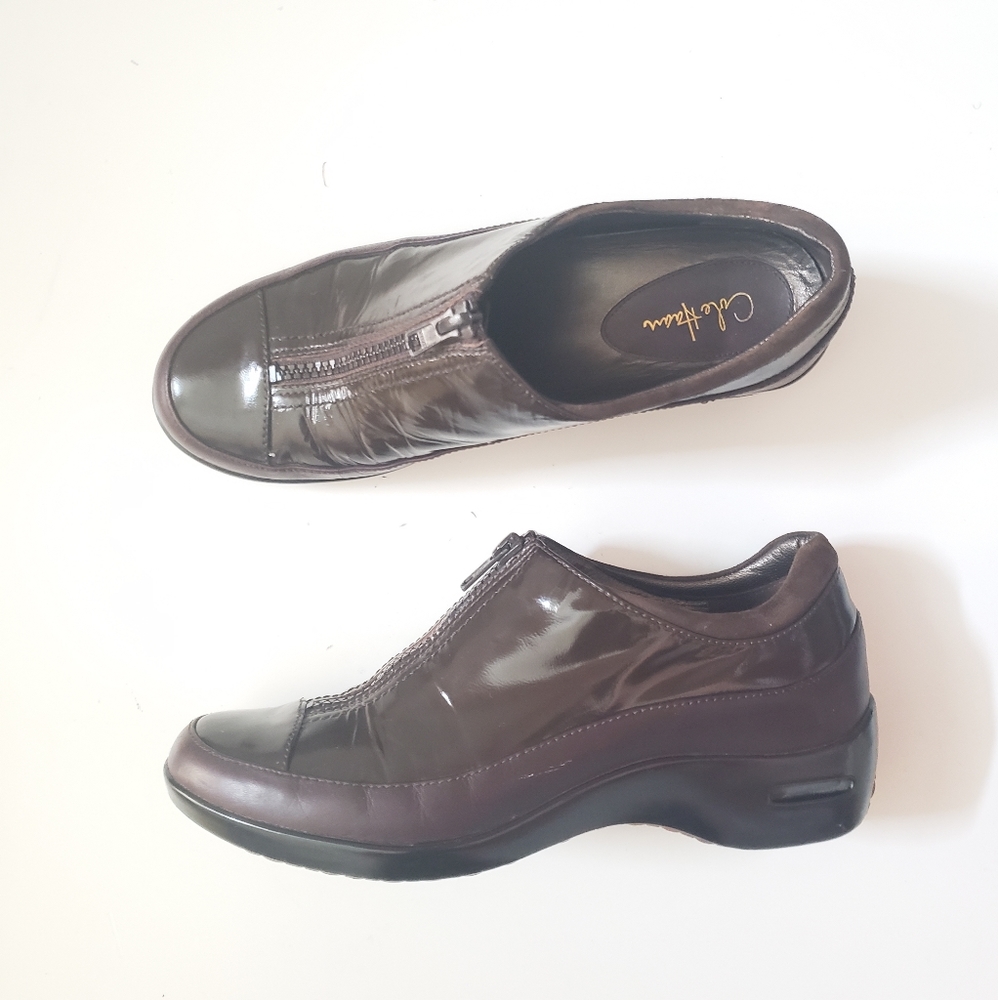 Cole Haan Nike Air Lunar Brown Walking Shoes - Gem